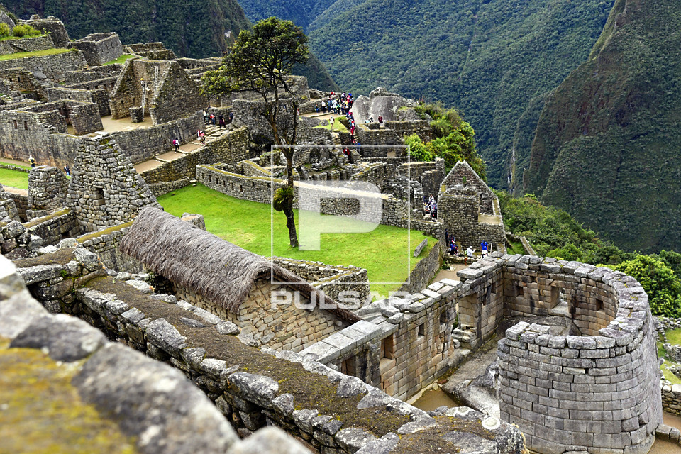 Templos De Arquitetura Inca Reconstruction Of The Inca Temple Of