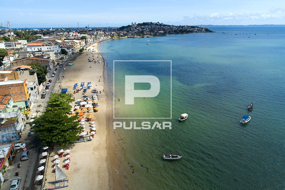 Vista de drone da Praia do Bonfim | Pulsar Imagens | Banco imagens do ...