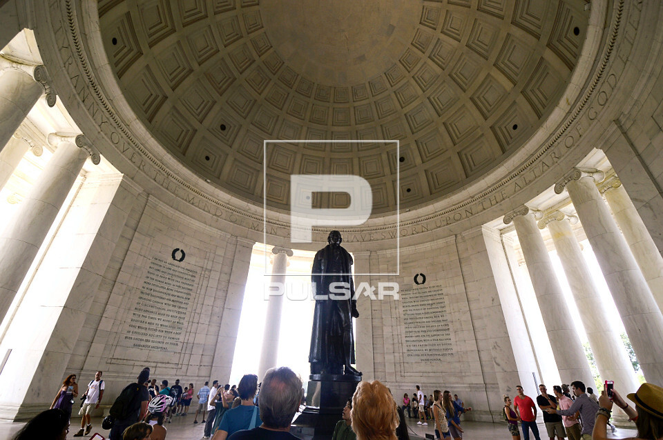 Colunas Memoriais De Jefferson Jefferson Memorial Part Of DC's
