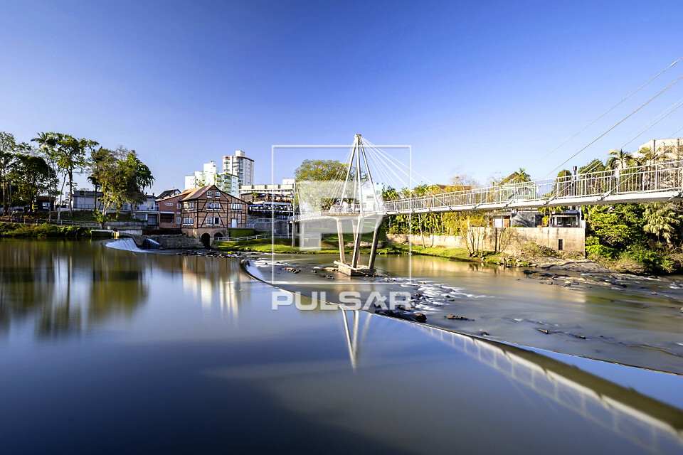 Represa do Rio Benedito - construída por imigrantes alemães e Ponte no ...