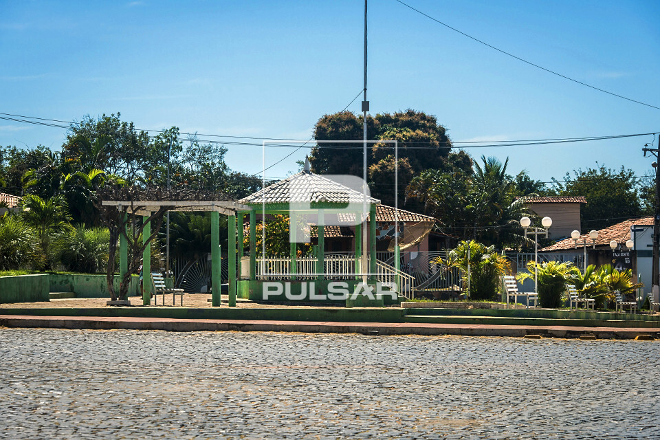 Coreto em praça | Pulsar Imagens | Banco imagens do Brasil