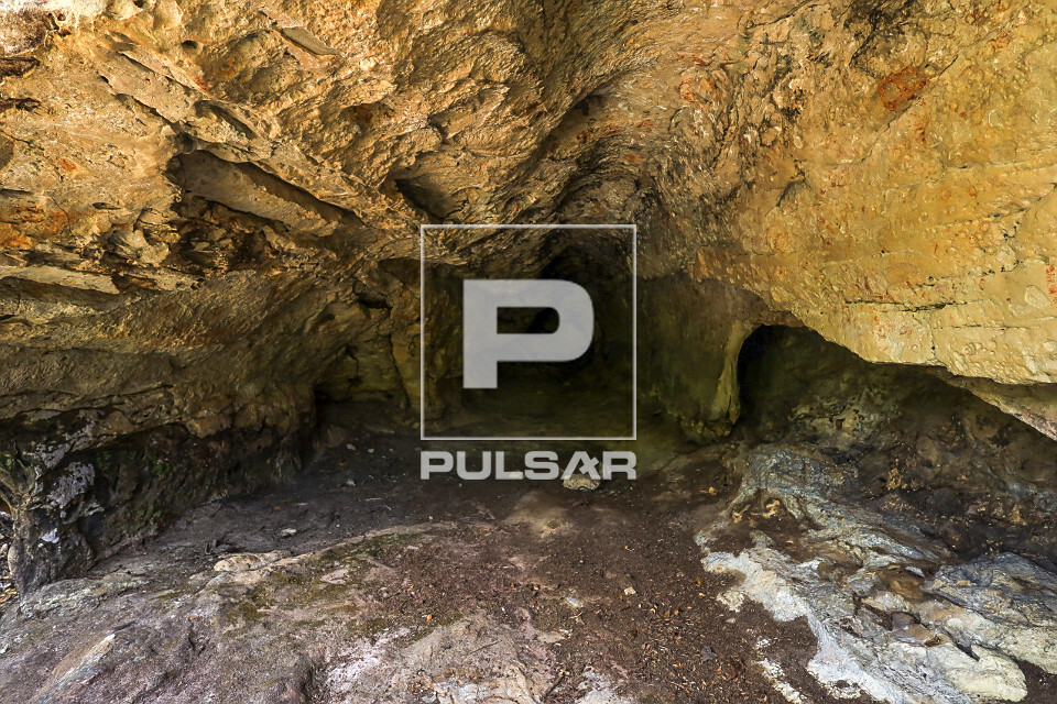 Formação rochosa denominada Furna do Índio na Quinta Cidade do Parque ...