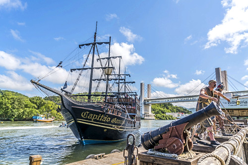 Barra De Barco Pirata